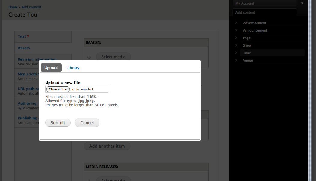 Overlay stuck at 800px wide, content clipped [#1403468] | Drupal.org